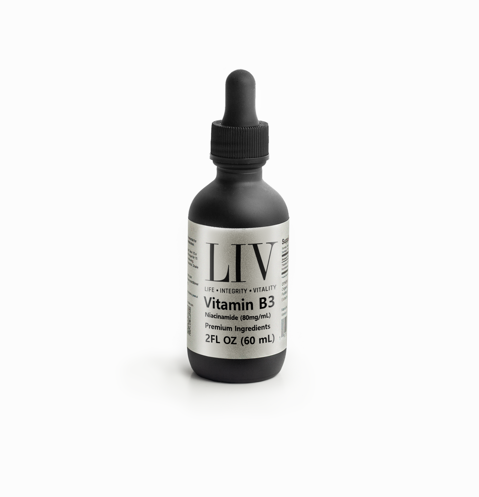 Vitamin B3 Niacin Liquid (Niacinamide 80mg, 60 servings) – LIV